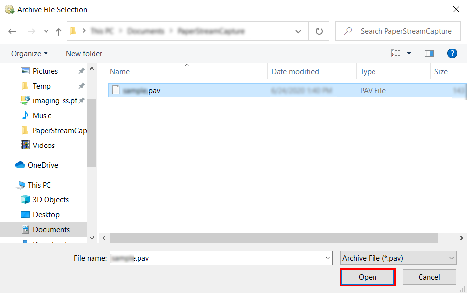 How should I export/import the scanning profiles of PaperStream IP ...