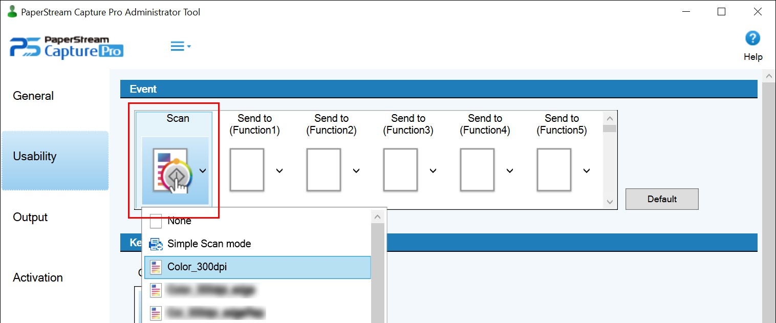 How do I set up my scanner to start scanning with the Scan button? (USB ...